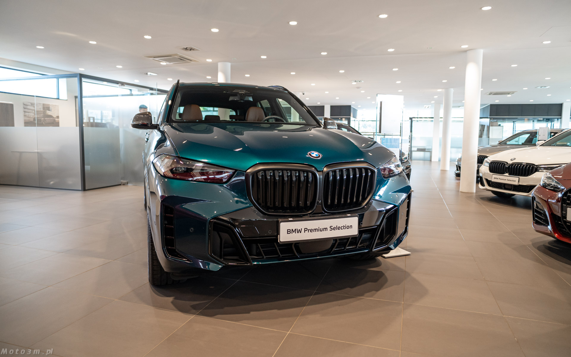 Kolor ma znaczenie - BMW X5 w kolorze Boston Green Metallic - Moto3m.pl